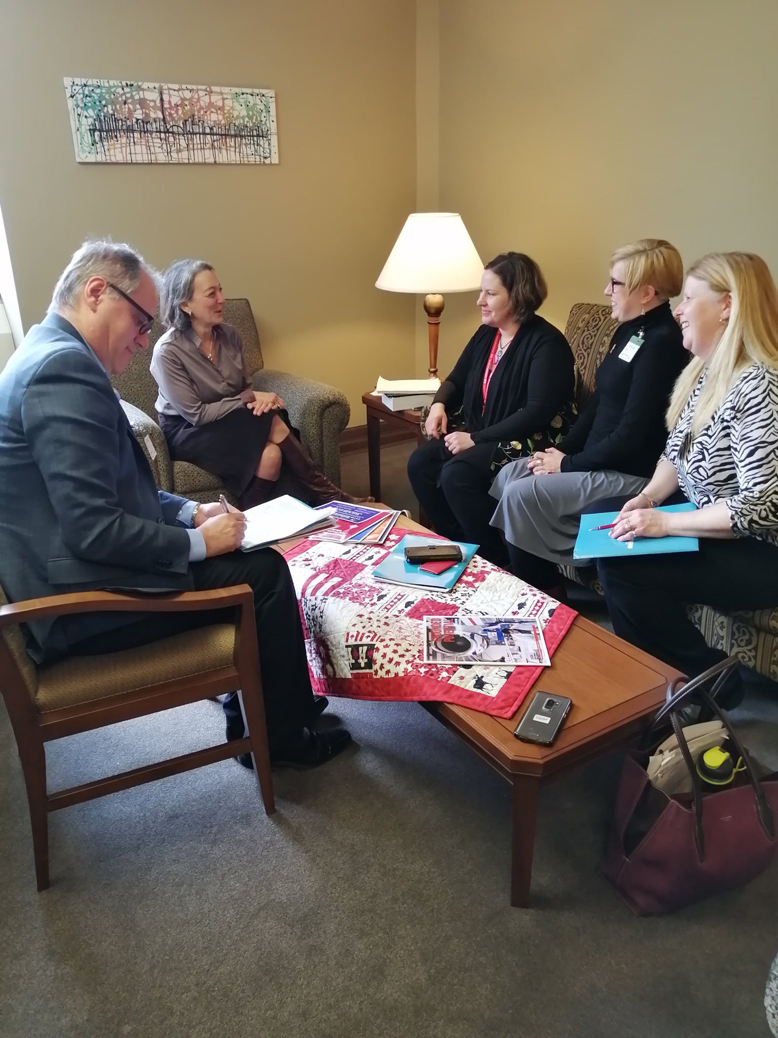 District 78 Meets MPs to Advocate for Workers’ Rights on Parliament ...